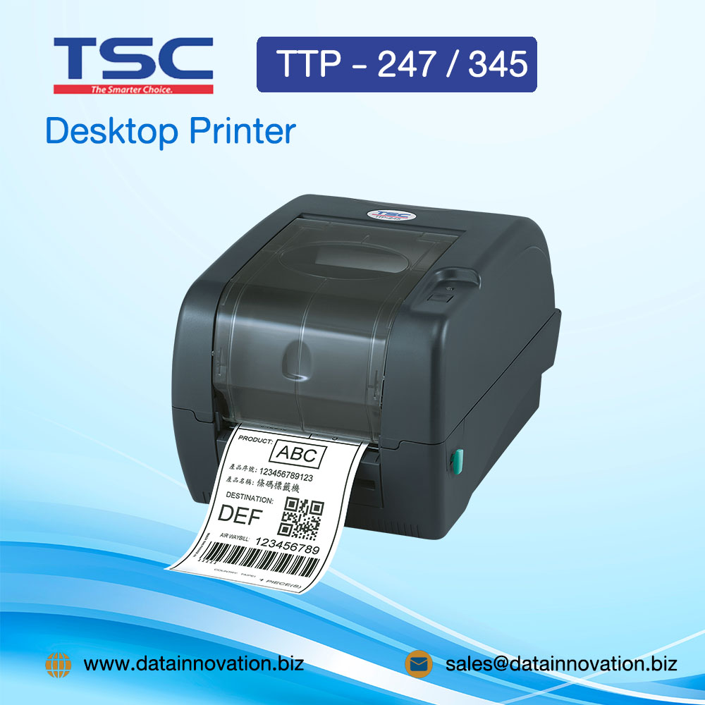 TSC TTP – 247 TTP – 345 Desktop Printer – Data Innovation System