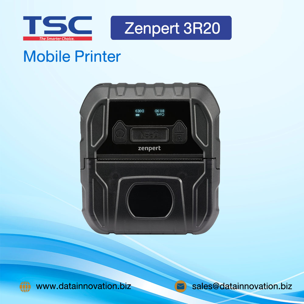 TSC Zenpert 3R20 Mobile Printer – Data Innovation System